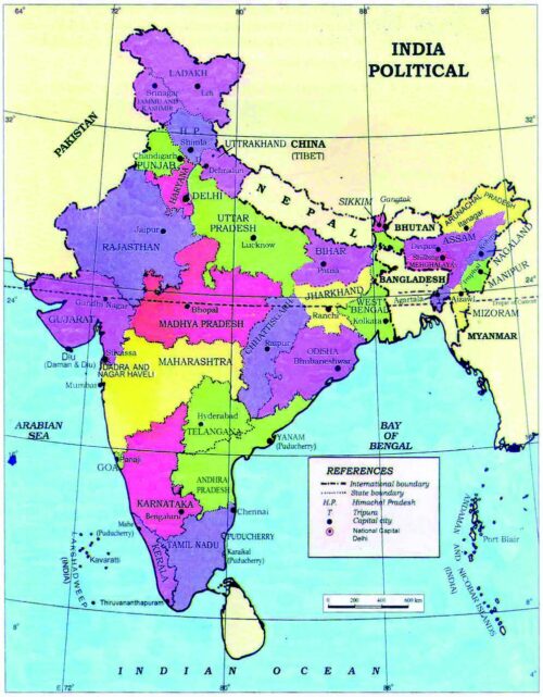 Our Country - India Class 6 Geography Chapter 6 Notes - NCERT Solution ...